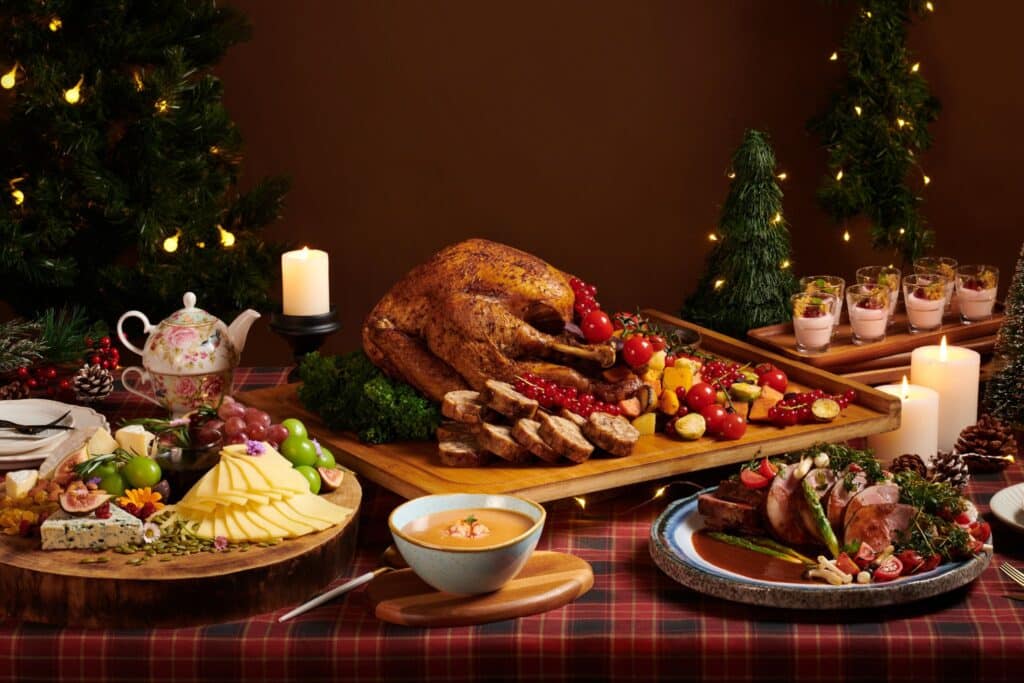 Hearthside Christmas Catering Inspiration by Rasel